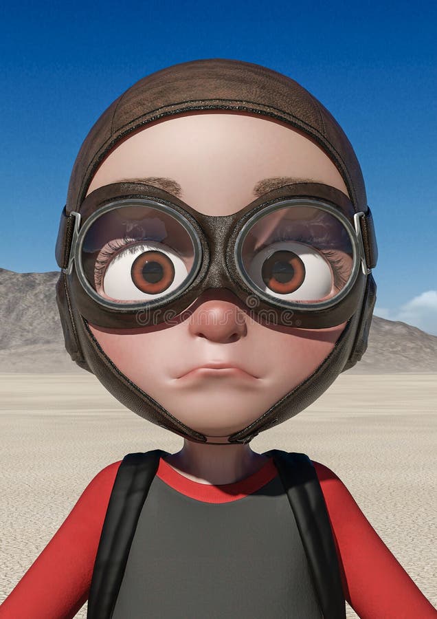 Cartoon Grumpy Little Dog with Thought Bubble Stock Illustration ...