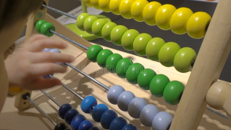 Boy Calculating with Abacus Stock Vector - Illustration of children ...