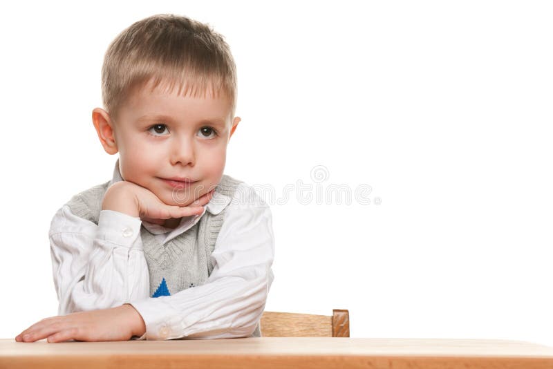 Student Child Studying Raising the Hand Stock Photo - Image of homework ...