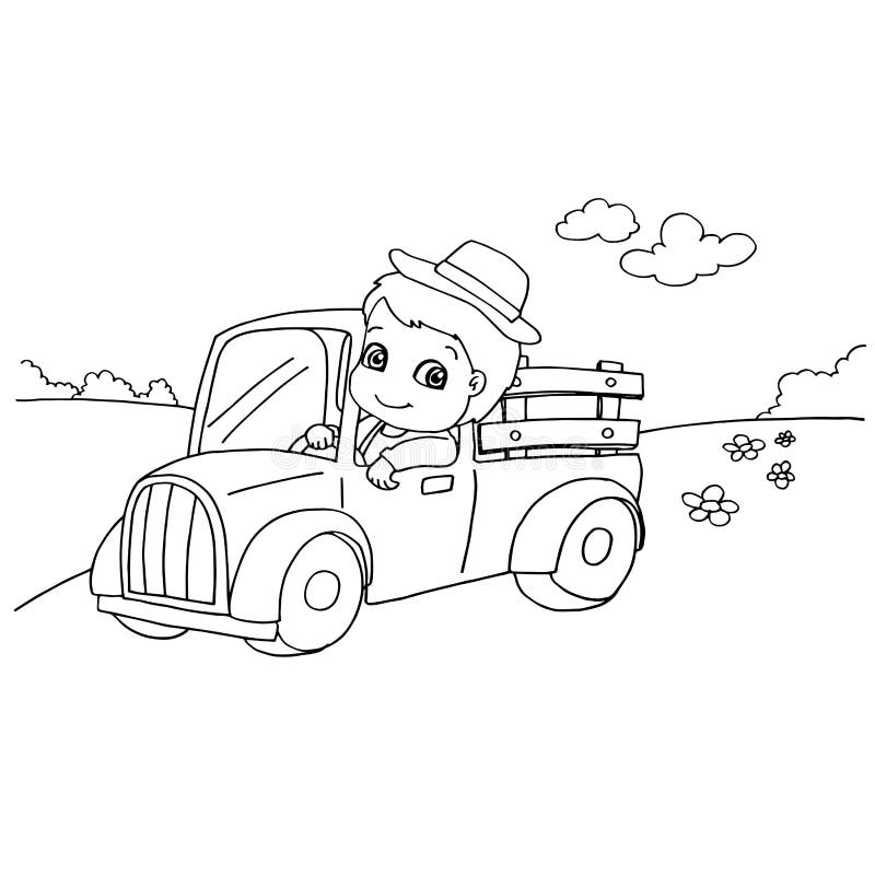 Summer Toys Coloring Page Stock Illustrations – 71 Summer Toys Coloring ...