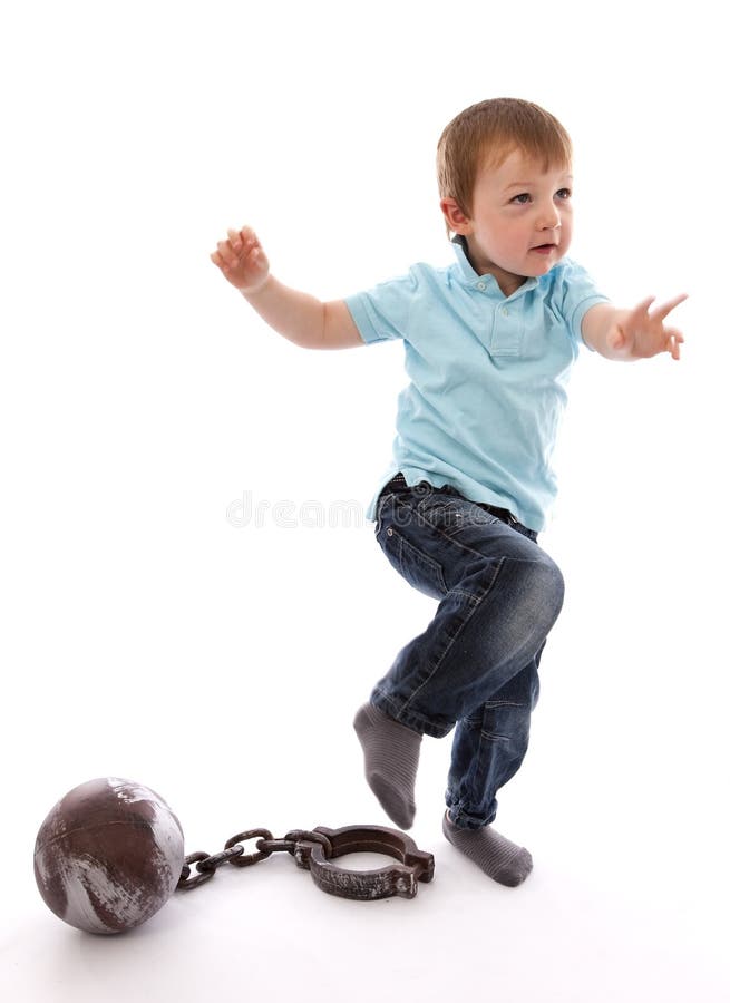 Little Boy Escaping stock photo. Image of little, person - 14891116