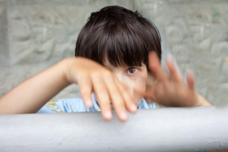 Little boy in expression stock photo. Image of young - 27369514