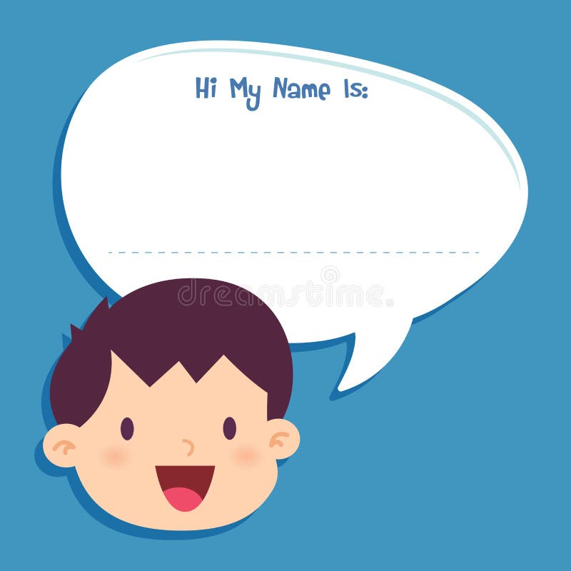 Little Boy Face Blank Speech Bubble Stock Illustrations – 21 Little Boy ...