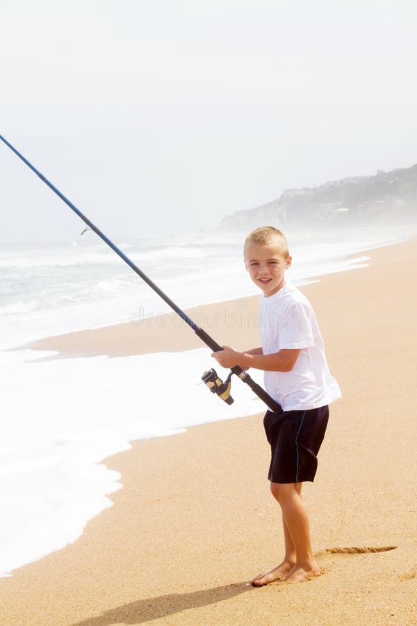Little boy fishing stock photo. Image of calm, happy - 22171996
