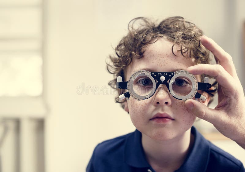Child Getting Eyes Checked Stock Photos - Free & Royalty-Free Stock ...