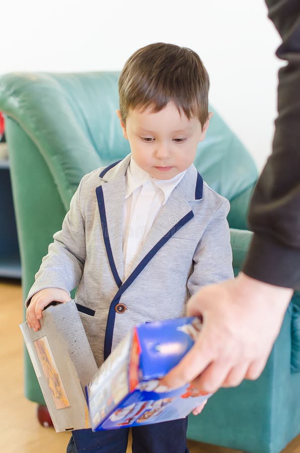 494 Boy Getting Present Stock Photos - Free & Royalty-Free Stock Photos ...