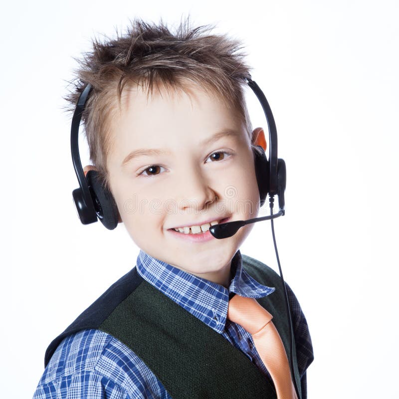 Handsfree stock photo. Image of little, headphone, headphones - 11809172