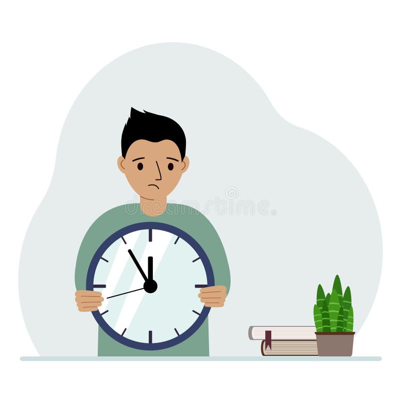 Punctual Student Stock Illustrations – 65 Punctual Student Stock ...