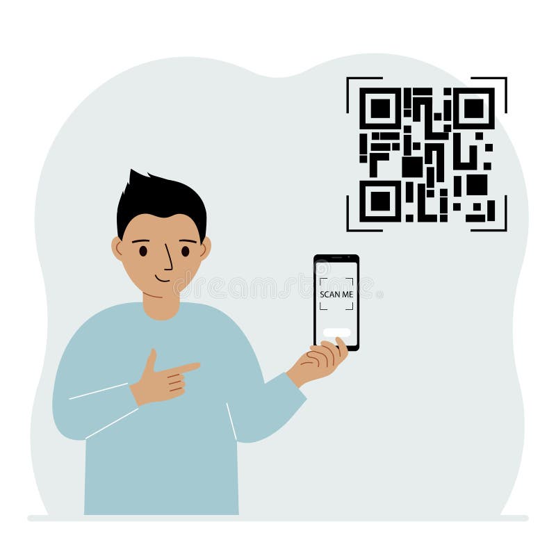 Scan Me Stock Illustrations – 418 Scan Me Stock Illustrations, Vectors ...