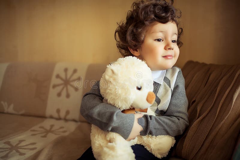 Little boy at home stock image. Image of lovely, male - 28294283