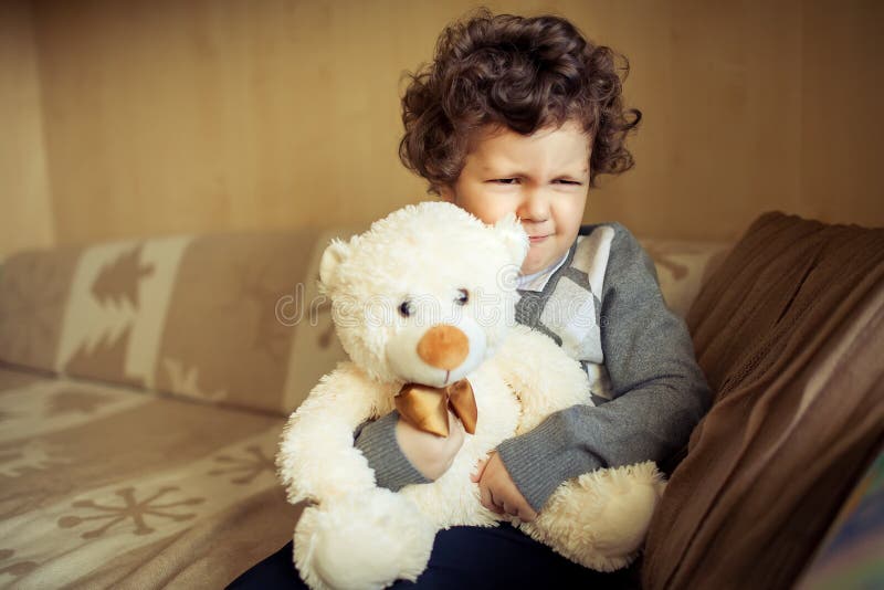 Little boy at home stock photo. Image of alone, casual - 28294298