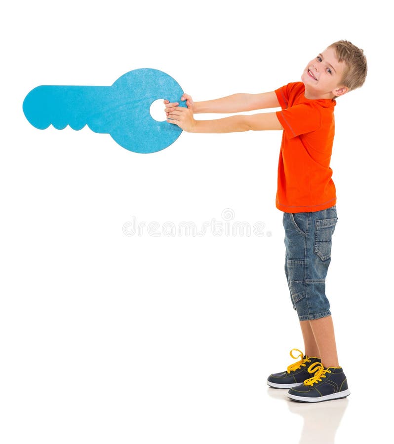 Little Boy Huge Key Stock Photos - Free & Royalty-Free Stock Photos ...