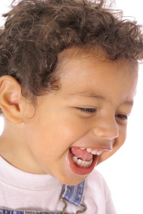 Laughing Toddler Boy stock photo. Image of human, childhood - 8940150
