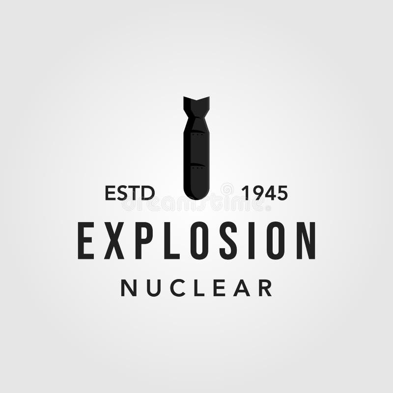 Nuclear bomb vector icon stock vector. Illustration of glyph - 153439059