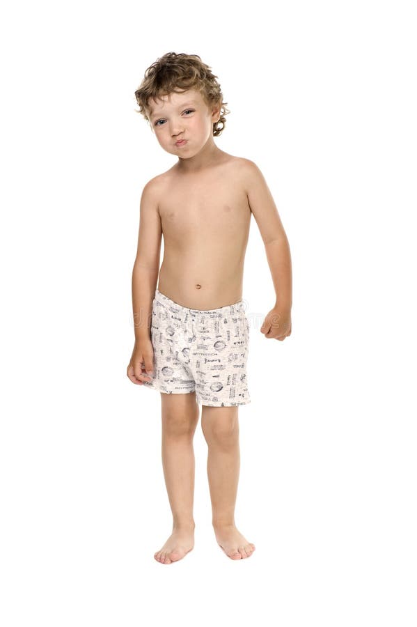 Little boy in pants stock image. Image of portrait, isolated - 10403595