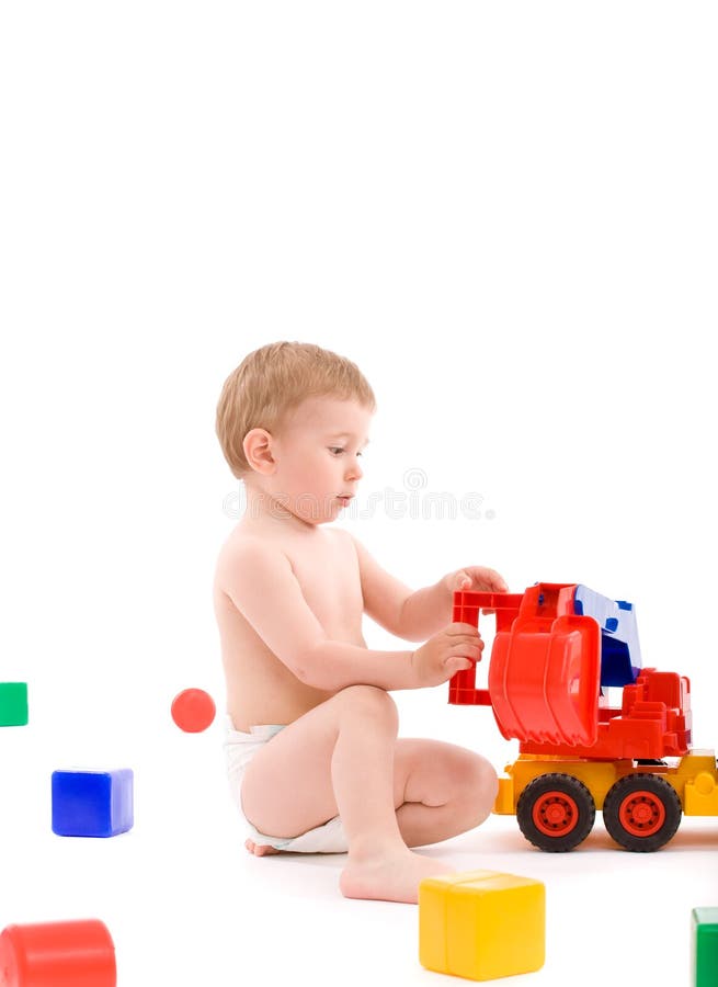 Boy & Toys Picture. Image: 17549109