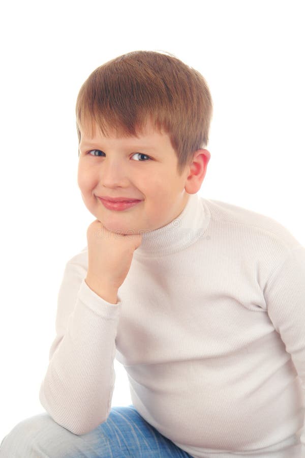 Little boy portrait stock photo. Image of baby, precious - 12808288
