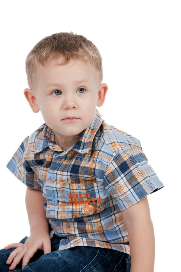 Little boy portrait stock photo. Image of portrait, beautiful - 13486320