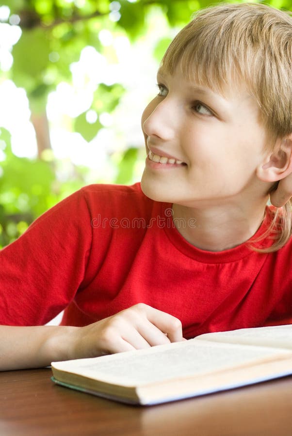 Little boy reading stock photo. Image of reading, small - 20762430