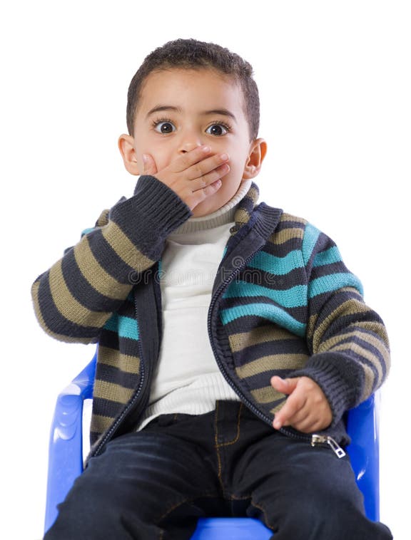 Little Boy Scared stock image. Image of hand, child, beautiful - 28896741