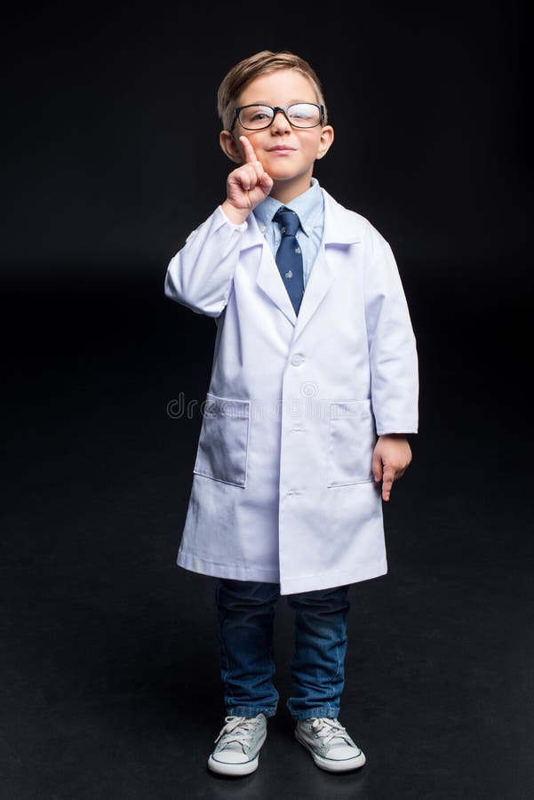 Little boy scientist stock photo. Image of child, people - 90785502