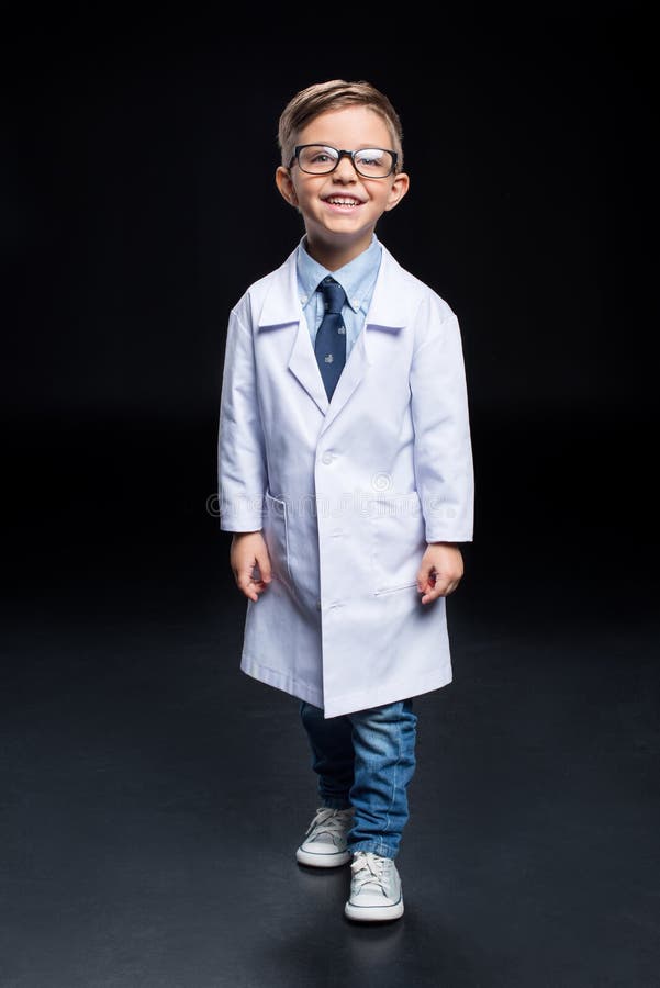 Little boy scientist stock image. Image of childhood - 90785475