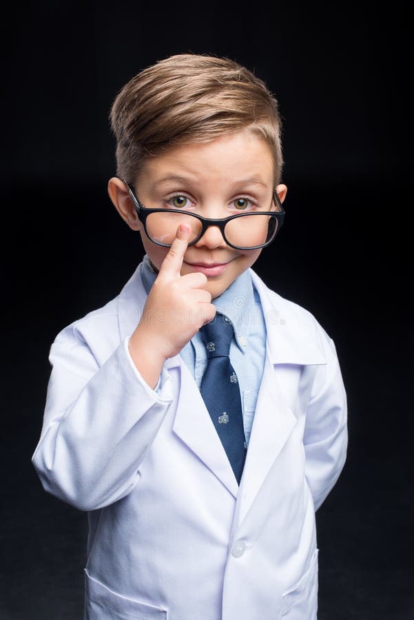 Little boy scientist stock photo. Image of dream, childhood - 90785490