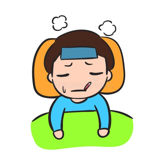 Sick Boy Drawing Stock Illustrations – 1,054 Sick Boy Drawing Stock ...