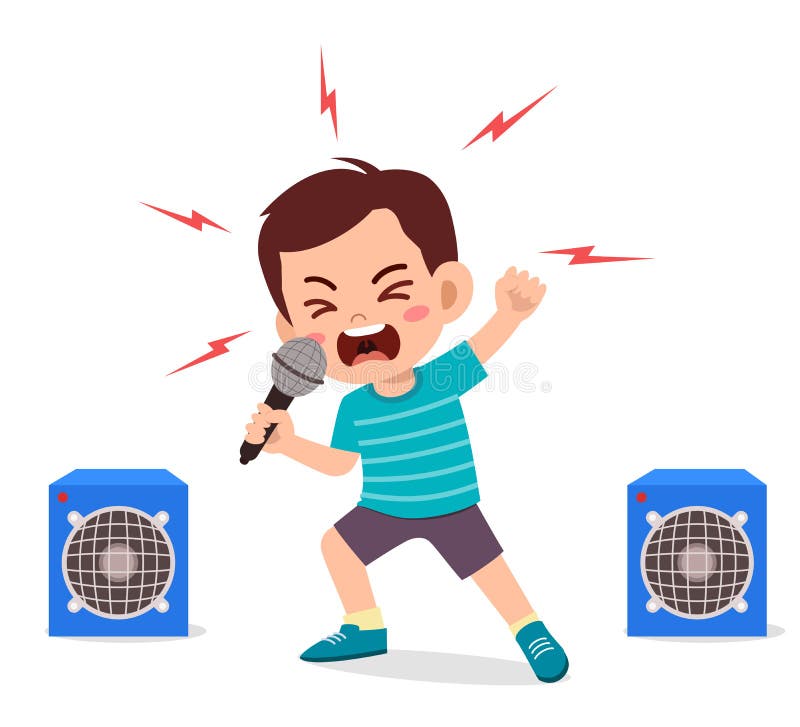 Kid Screaming Clipart