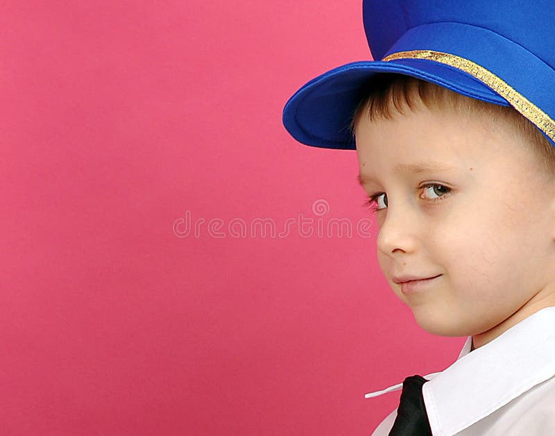 Little boy in a suit Pilot stock image. Image of blue - 37628335