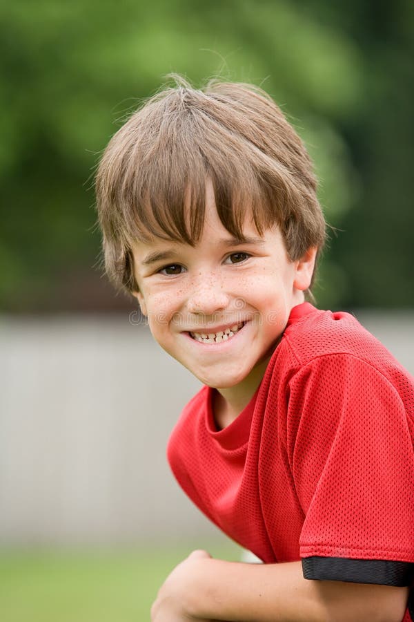 Little Boy Smiling stock image. Image of children, caucasian - 5666717