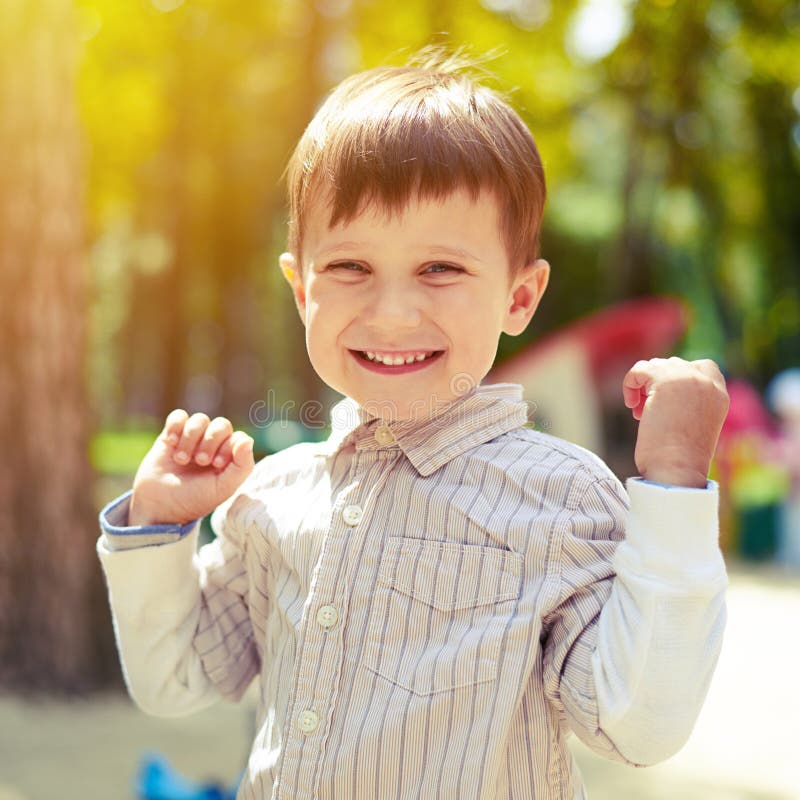 Little boy smiling stock image. Image of portrait, small - 58382433