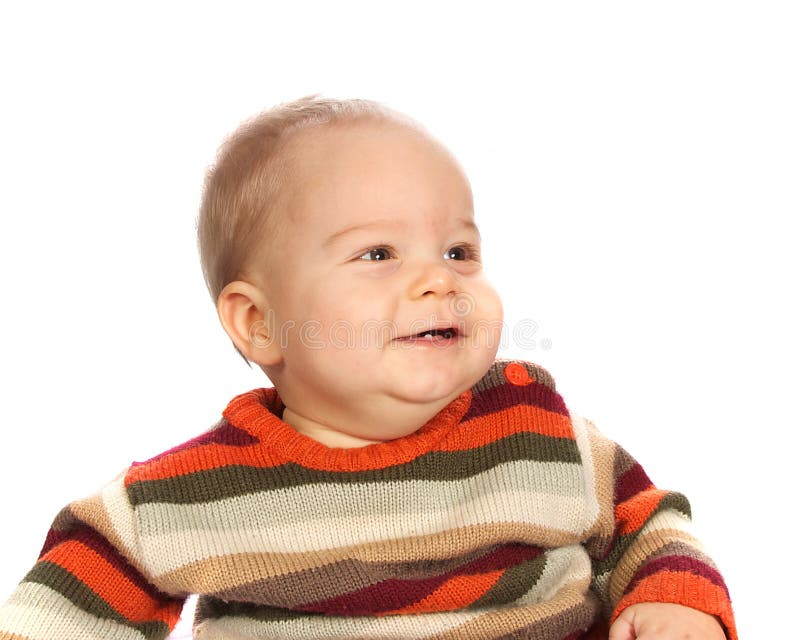 Little Boy Smiling with Single Tooth Stock Image - Image of small, baby ...