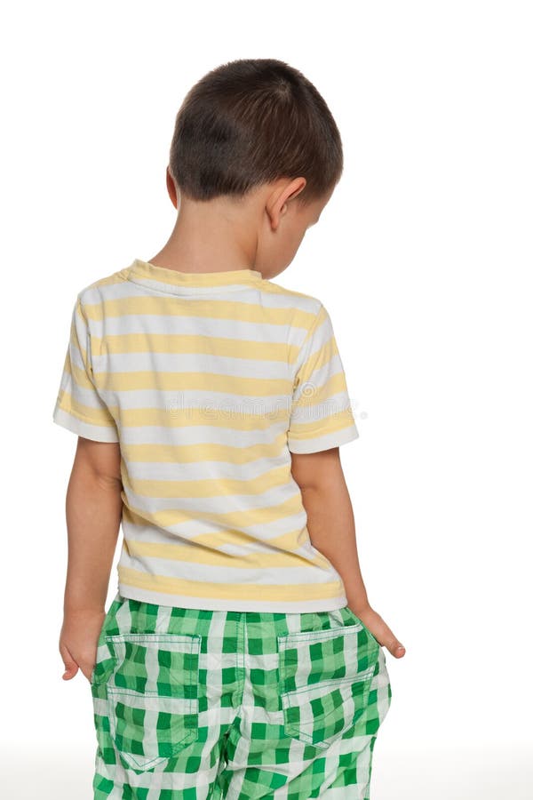Child s back stock photo. Image of years, preschooler - 4474122