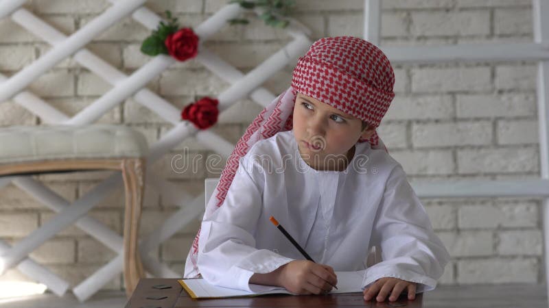 Little Boy Studying at School,writing Stock Photo - Image of lifestyle ...