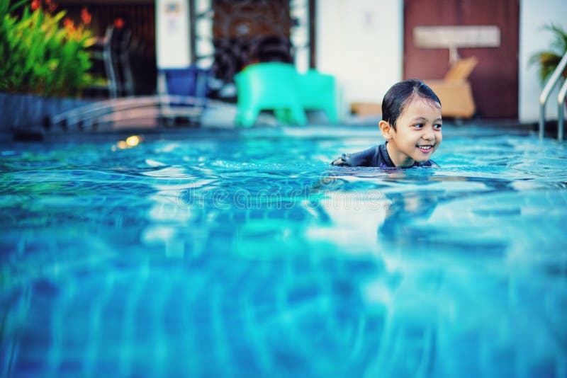 Lets go swimming stock image. Image of activity, poolside - 133746173