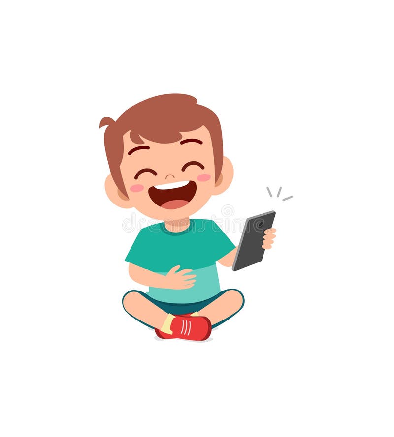 Little Boy Phone Stock Illustrations – 1,381 Little Boy Phone Stock ...