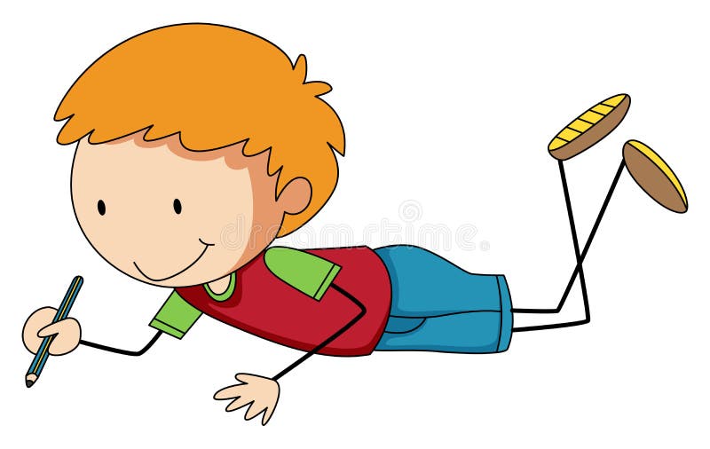 Boy Writing Stock Illustrations – 6,044 Boy Writing Stock Illustrations ...