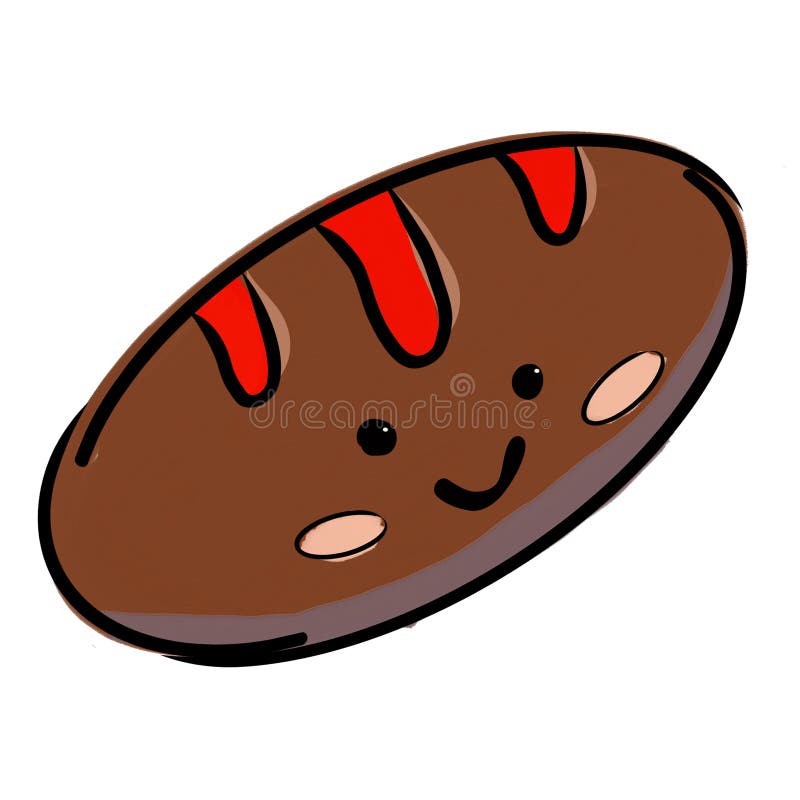 Mini Bread Happy Time Stock Illustrations – 1 Mini Bread Happy Time ...