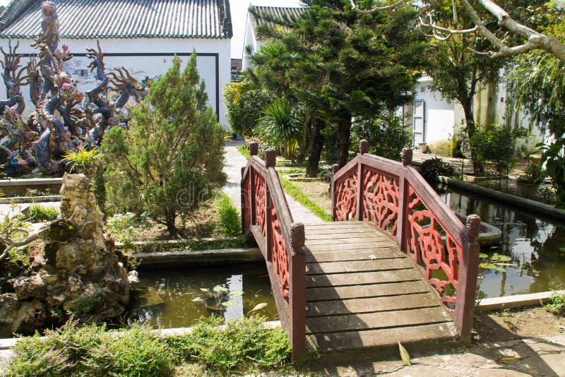 Little bridge stock image. Image of water, little, green - 48210537