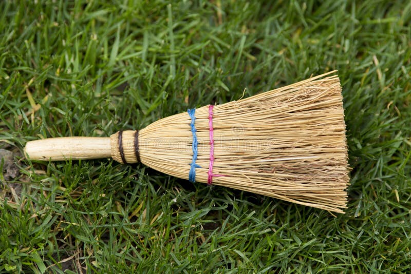 Short broom stock photo. Image of object, hygiene, nature - 30066326
