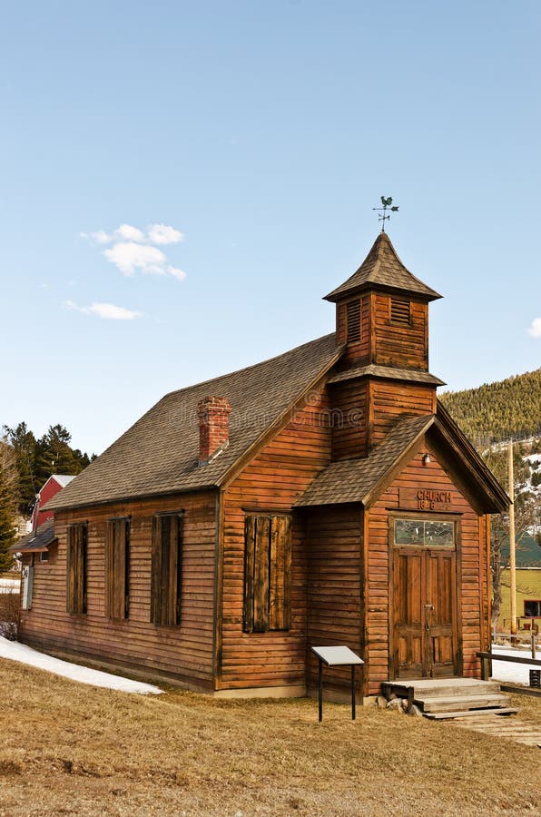 Little Brown Church stock image. Image of church, structures - 24212395