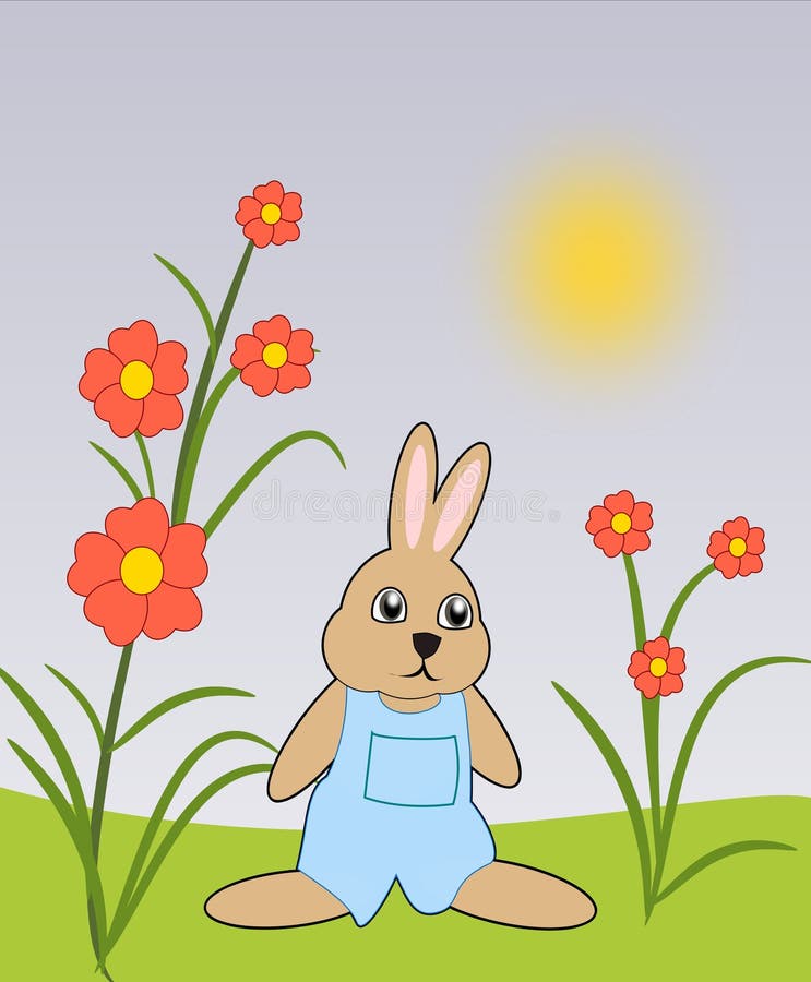 Bunny Overalls Stock Illustrations – 127 Bunny Overalls Stock ...