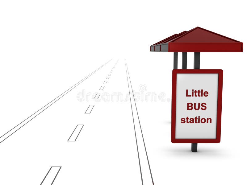 Little Bus Station Stock Illustrations – 101 Little Bus Station Stock ...