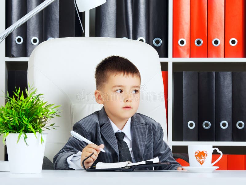 Little Businessman stock photo. Image of smart, role - 32380648
