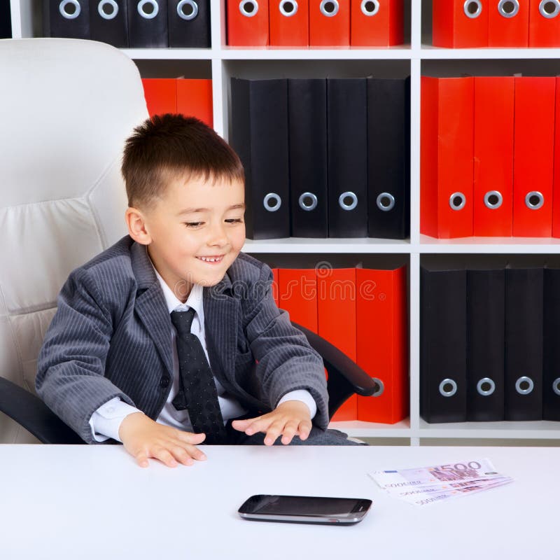 Little Businessman stock image. Image of notepad, conceptual - 35066793