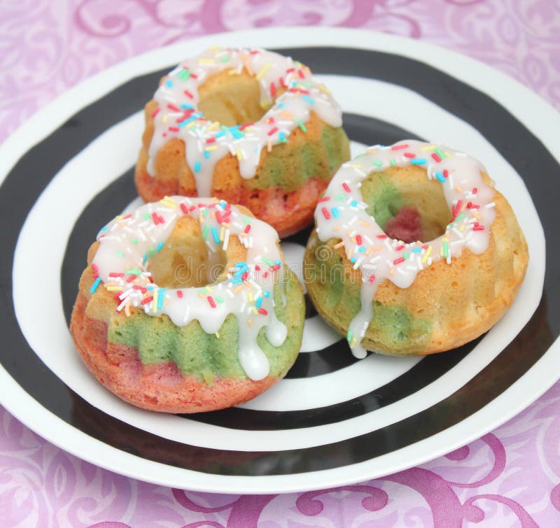 Little cakes stock image. Image of dessert, cake, sweets - 64089499