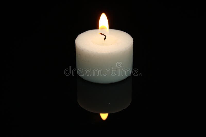 Little candle stock image. Image of burning, mystical - 45526871