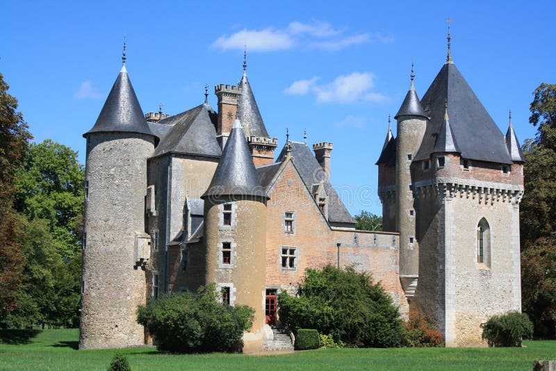 Little castle stock photo. Image of ancient, little, flowers - 20990554