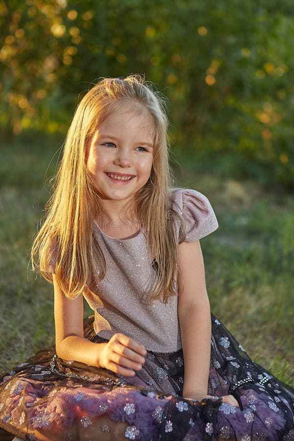 Little Charming Girl in the Summer Garden Stock Image - Image of ... Little Charming Girl in the Summer Garden Stock Image - Image of ...